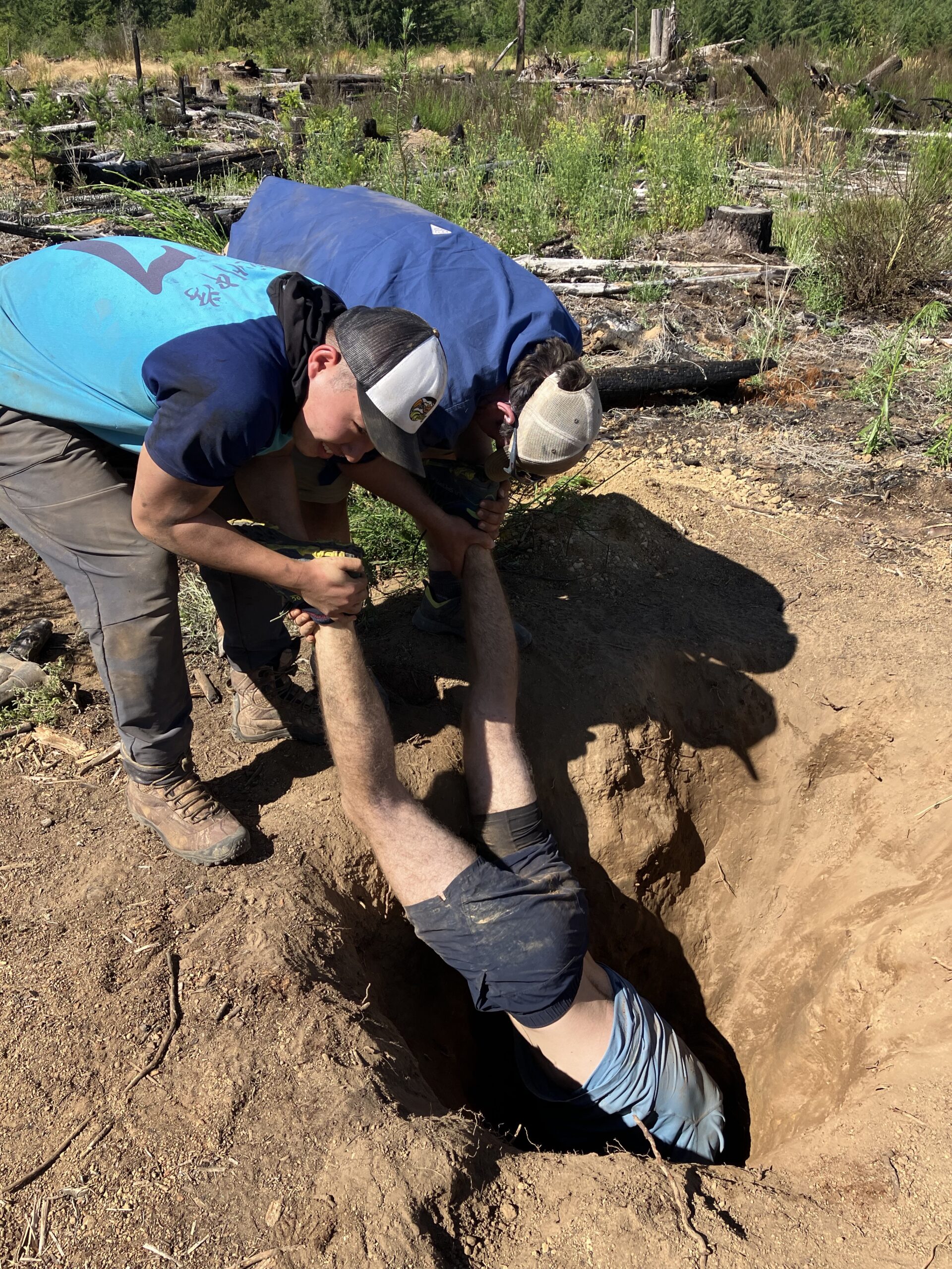 Bedrock meandering rivers field work – CC Geomorphology